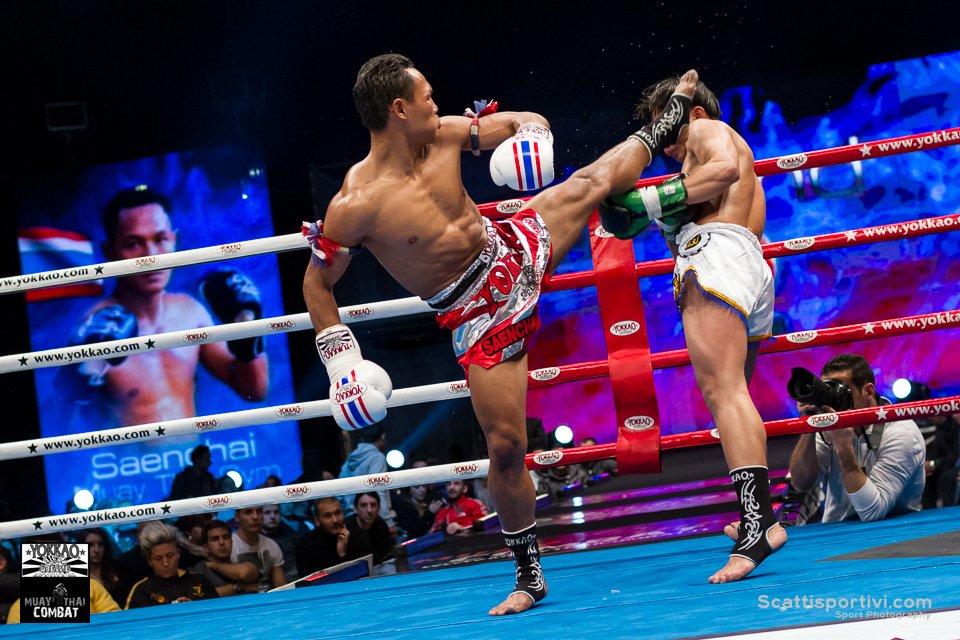 Saenchai leggenda della Thai Boxe - Fotografia Sportiva Scattisportivi