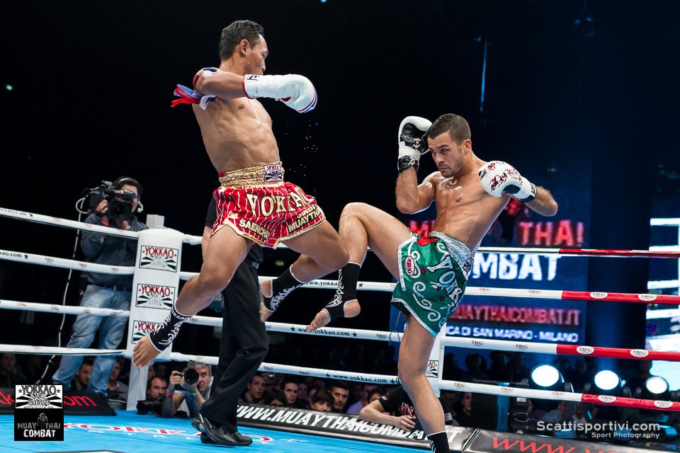 Saenchai leggenda della Thai Boxe - Fotografia Sportiva Scattisportivi