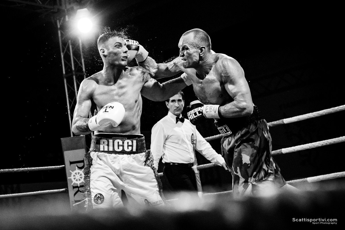 Boxe, Mirco Ricci Vs Serhiy Demchenko / galleria fotografica