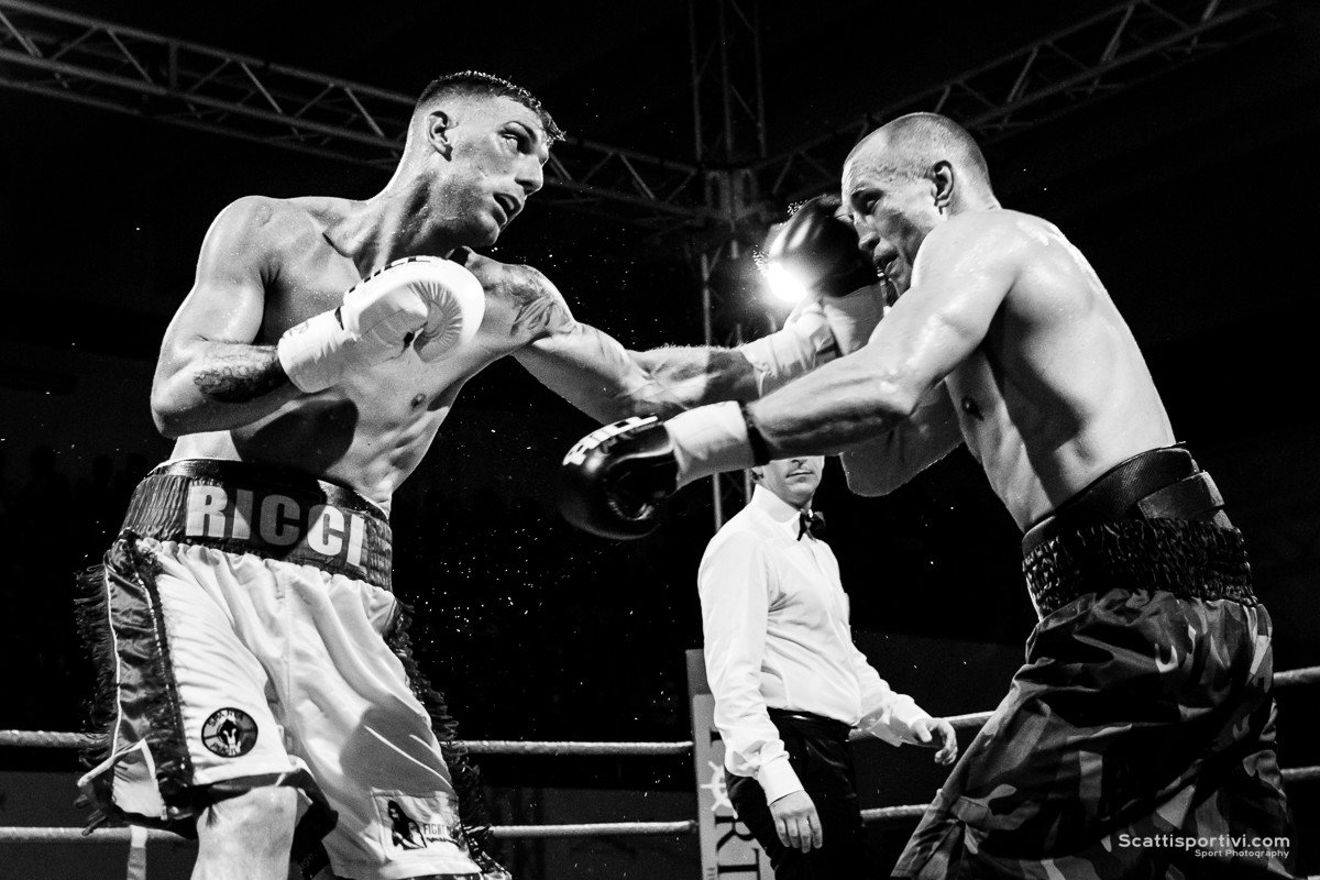 Boxe, Mirco Ricci Vs Serhiy Demchenko / galleria fotografica