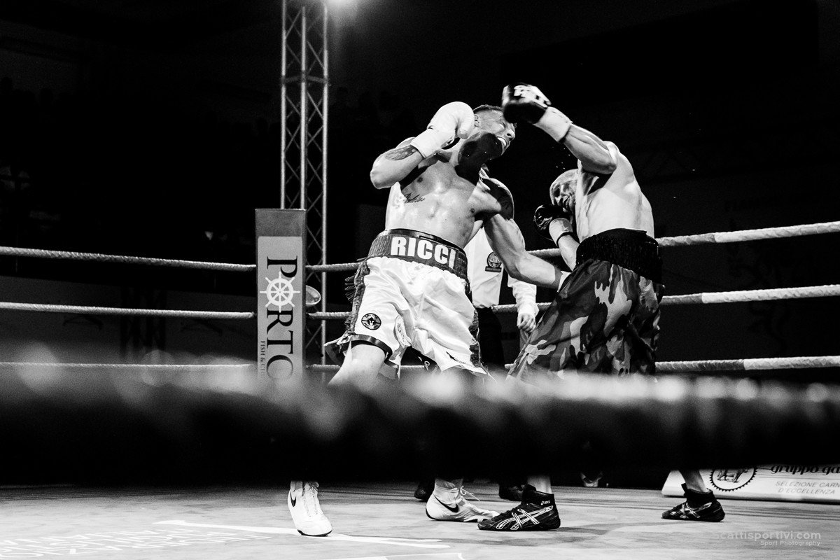 Boxe, Mirco Ricci Vs Serhiy Demchenko / galleria fotografica