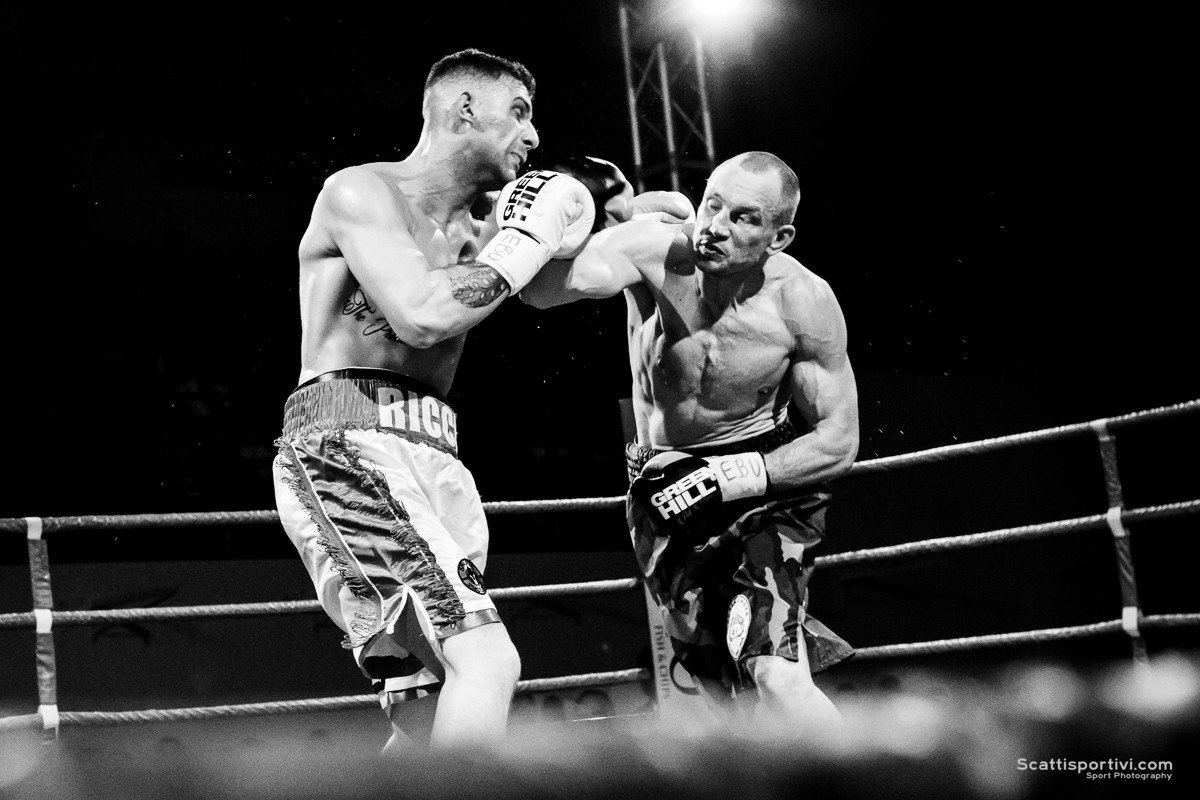 Boxe, Mirco Ricci Vs Serhiy Demchenko / galleria fotografica